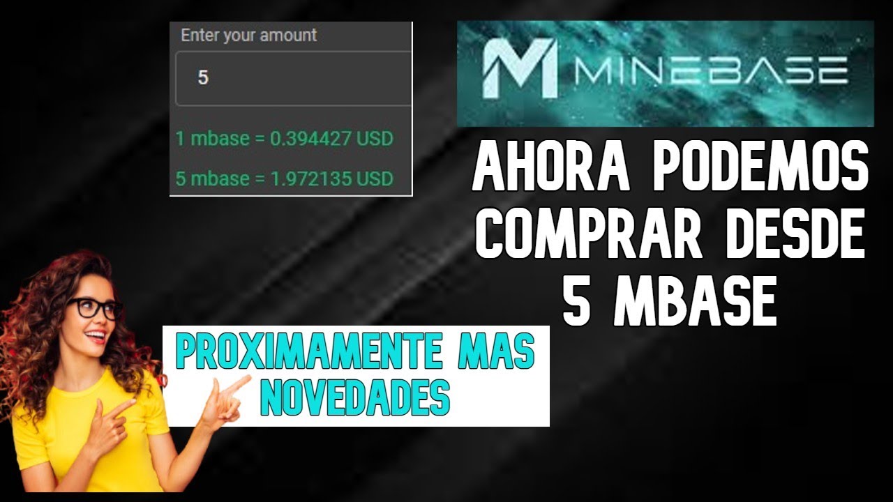 MINEBASE Novedades MBASE, Compra desde 5 tokens - YouTube