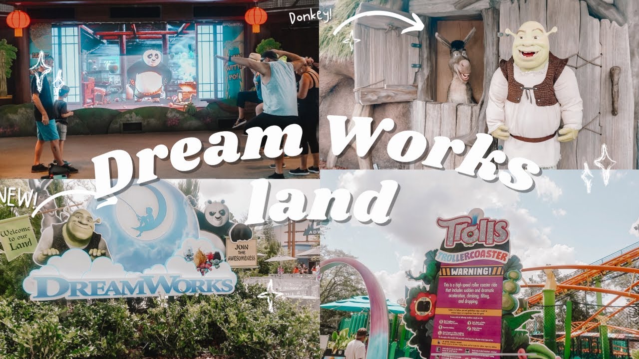 Full Tour of Dream Works Land at Universal Studios Orlando ...