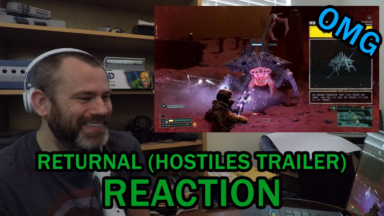Reaction: Returnal (Hostiles Trailer) - YouTube