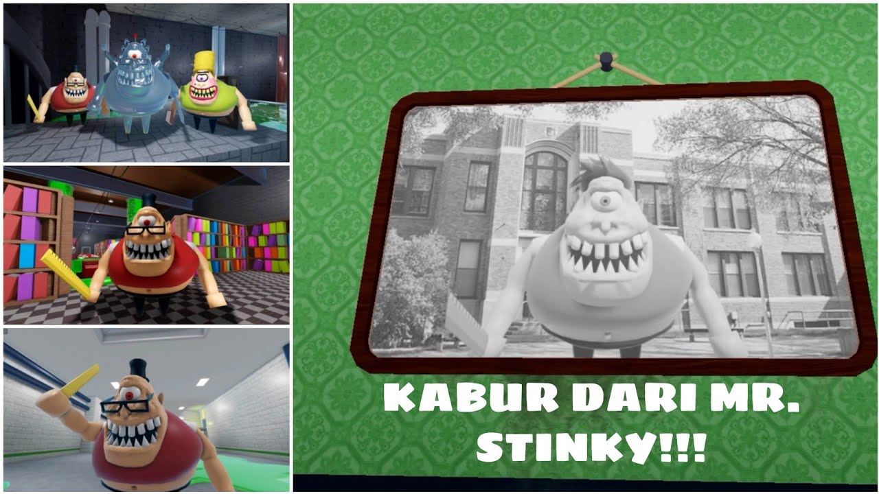 KABUR DARI MR STINKY!! (HAMPIR STRESS + PRUSTASI) - YouTube