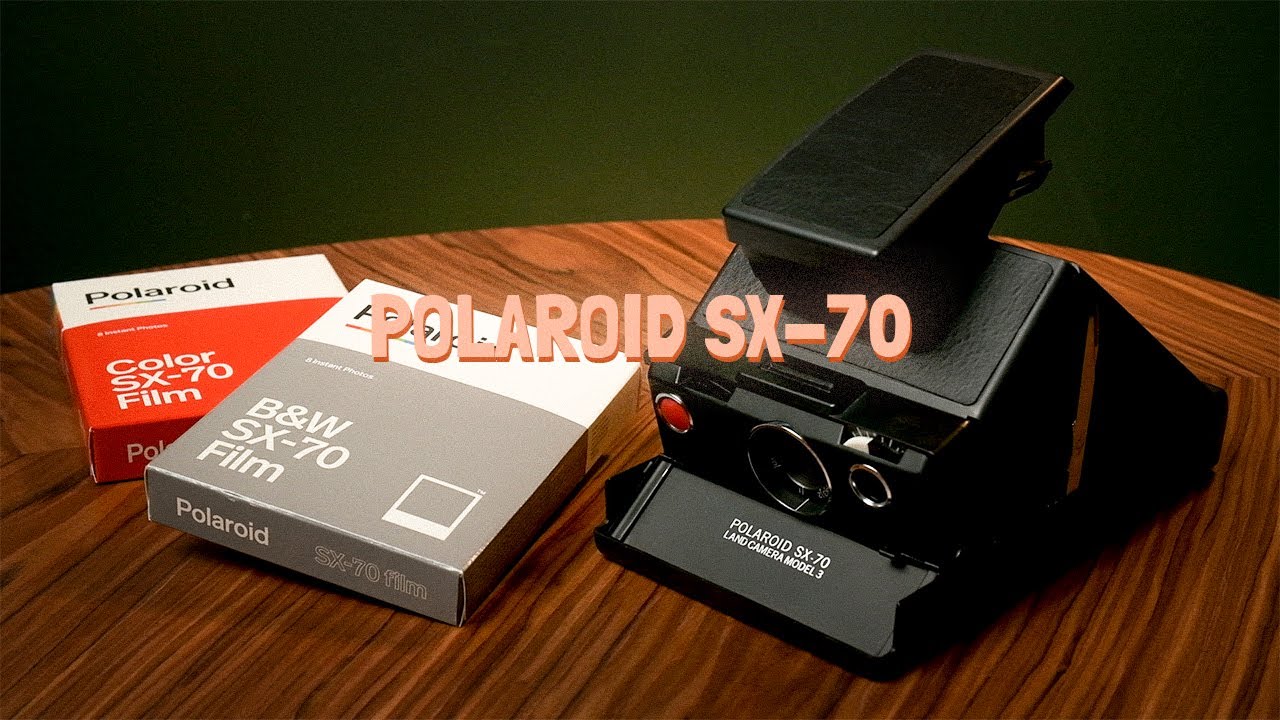 Shooting with the Polaroid SX-70 and their new film - YouTube