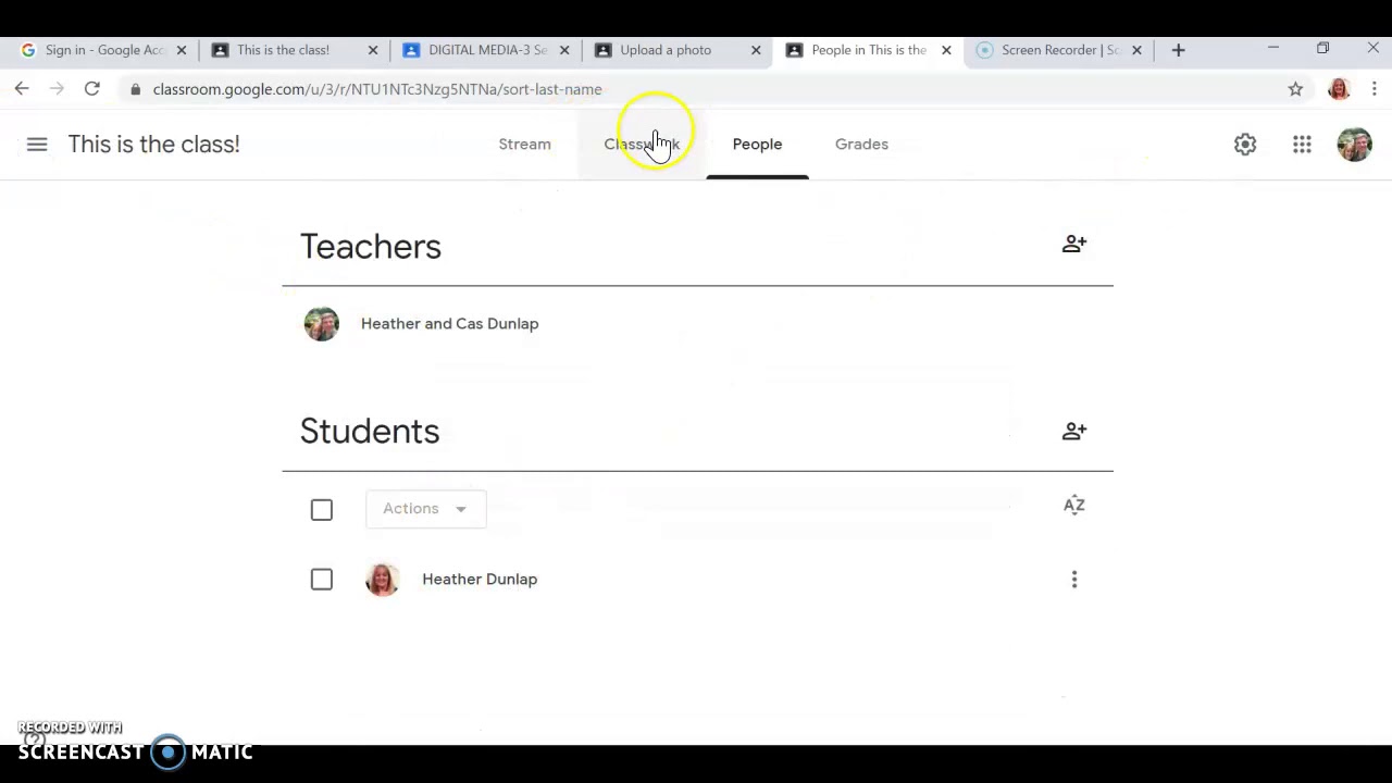 Uploading to Google Classroom- WT White students - YouTube