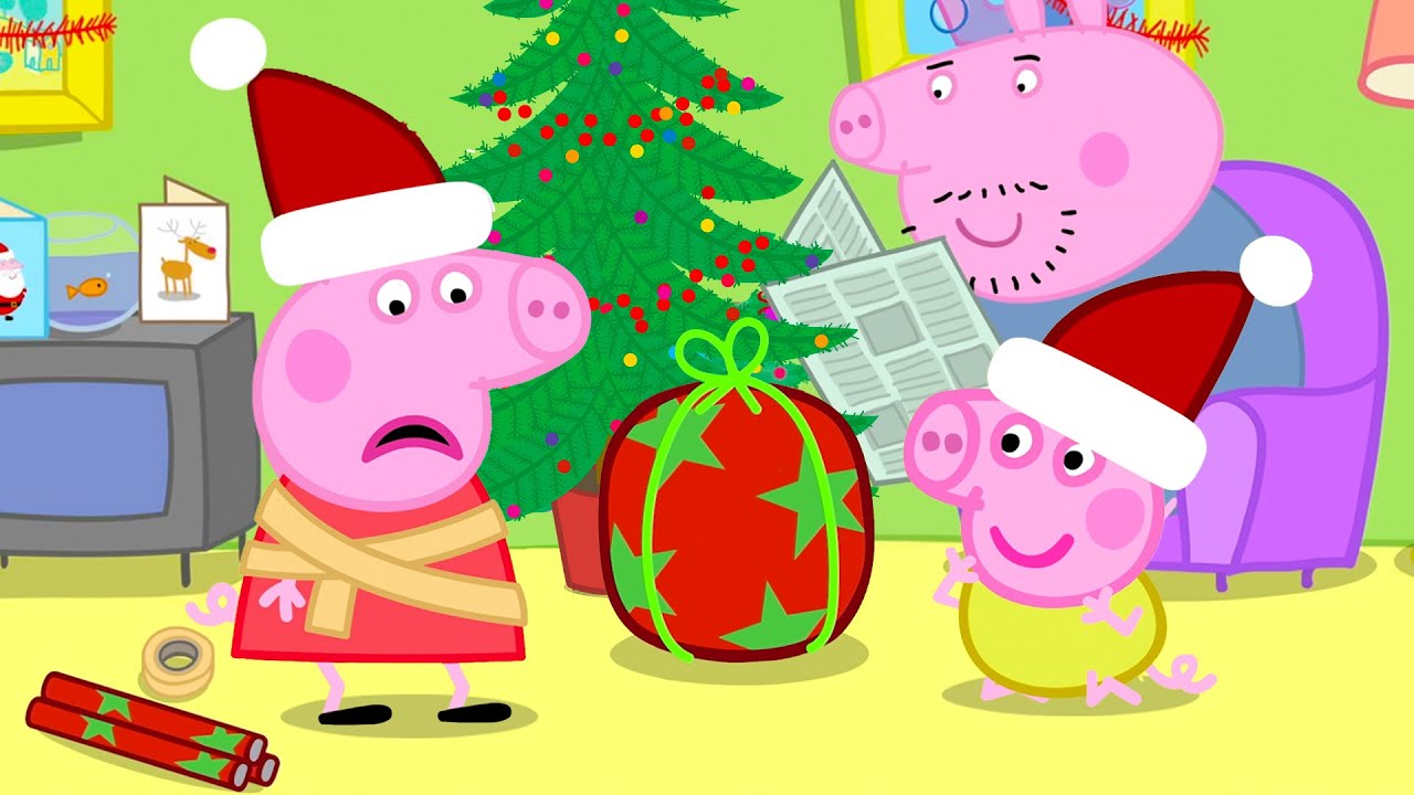 Peppa Pig is TRAPPED by Baby! 😱Peppa&George: Christmas Eve | Tales Full ...