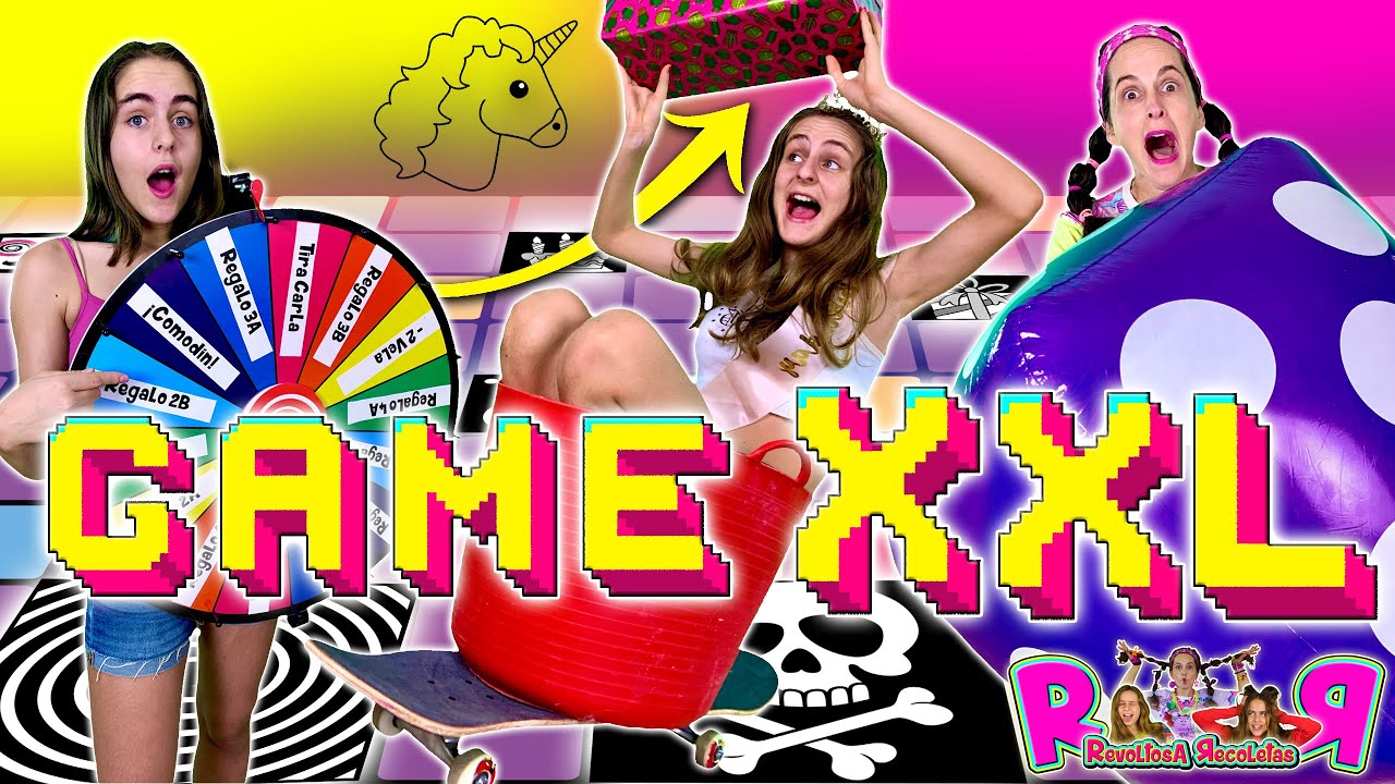 GAME XXL 🎲 JUEGO de mesa GIGANTE challenge 🎂 Mi FIESTA de CUMPLEAÑOS ...