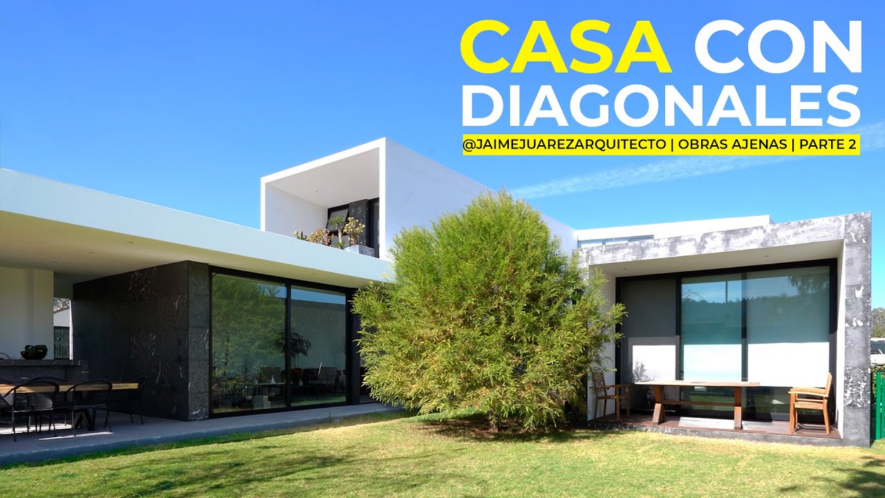 CASA CON DIAGONALES EN SU DISTRIBUCIÓN | PARTE 2 | OBRAS AJENAS ...