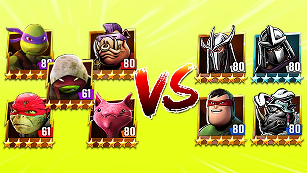 TMNT Legends Shredder, Rocksteady Bunny, Shredder Classic, Pulverizer ...