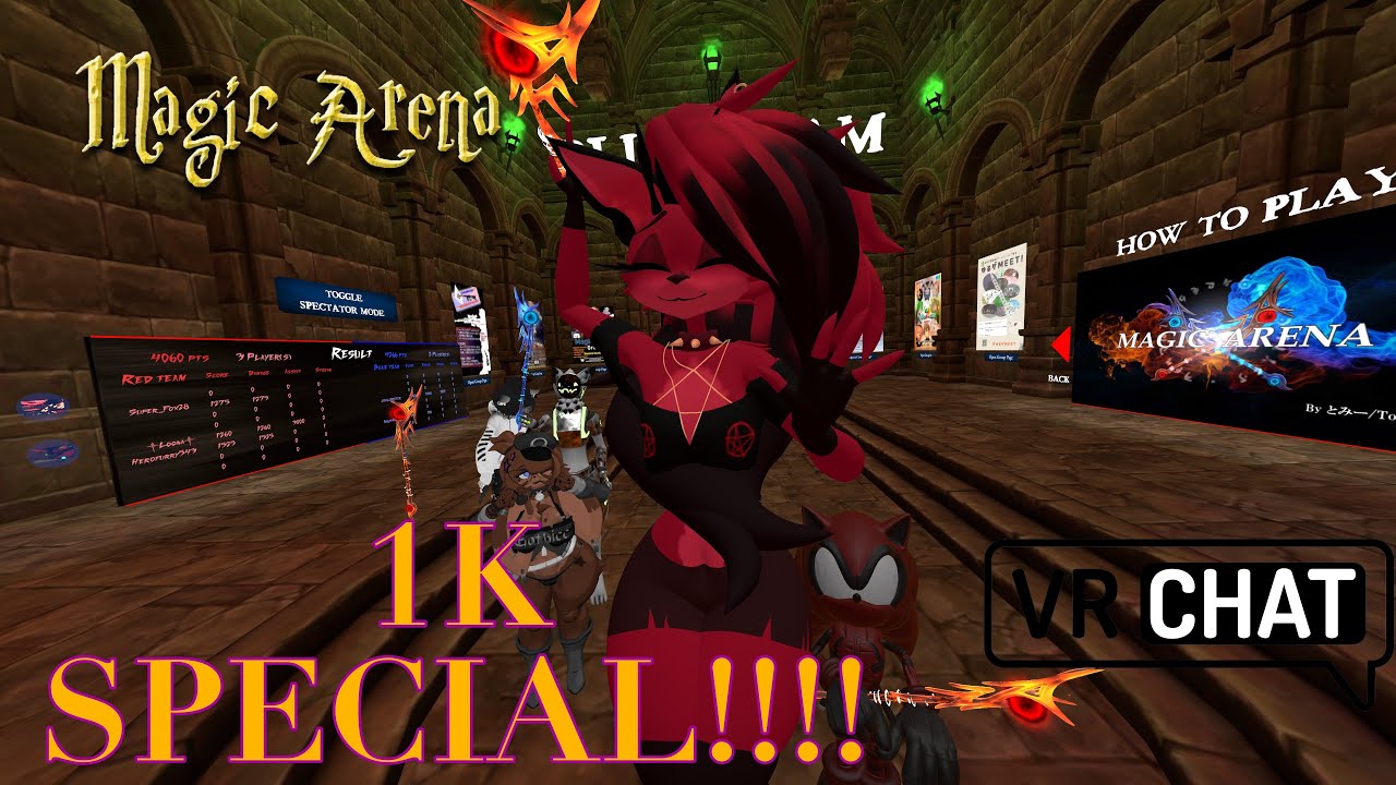 Magic Arena (VRChat/1k Subscriber Special) ft: @super_fox2816 ...