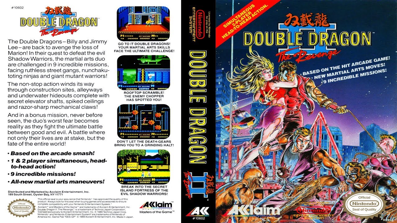 Double Dragon II (NES - Technos - 1989 - Live 2020) - YouTube