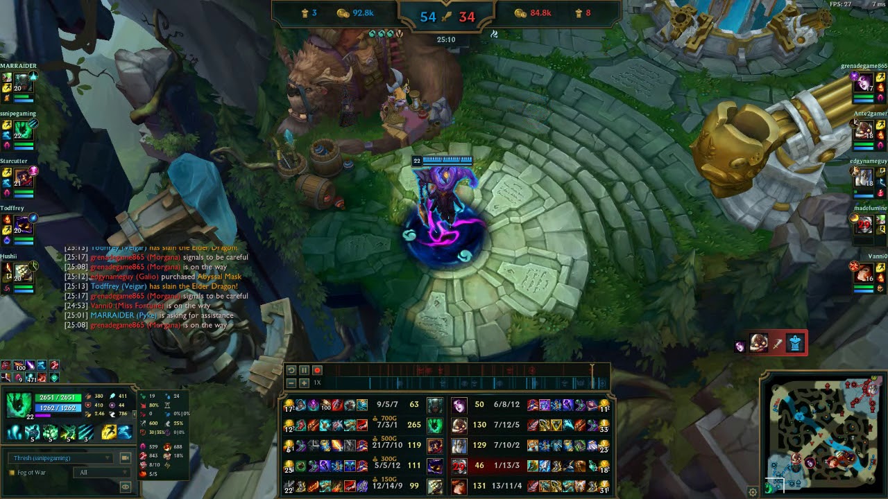 AD THRESH 1 SHOT (ARURF) - YouTube