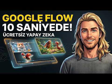 YAPAY ZEKA İLE 10 SANİYELİK ÜCRETSİZ VİDEO YAPMAK / GOOGLE FLOW