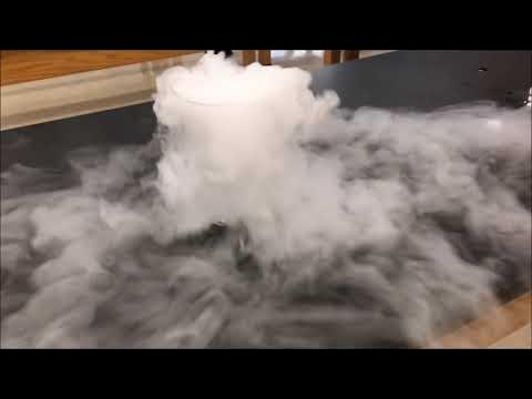 Sublimation of Dry Ice - YouTube