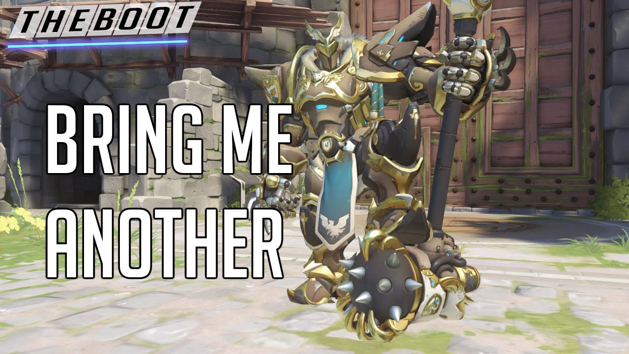 Overwatch - Reinhardt Legendary Balderich Skin - YouTube