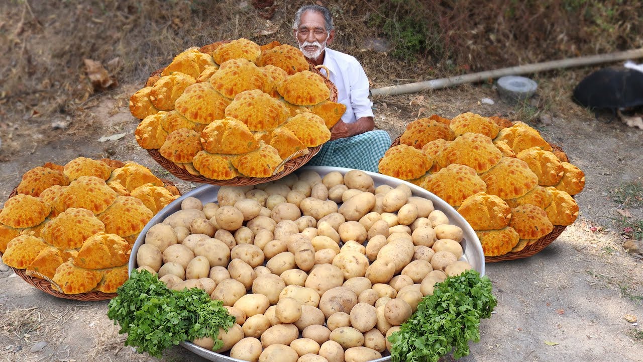 Potato poori | Masala Aloo Puri Recipe | How to make Kids Special ...