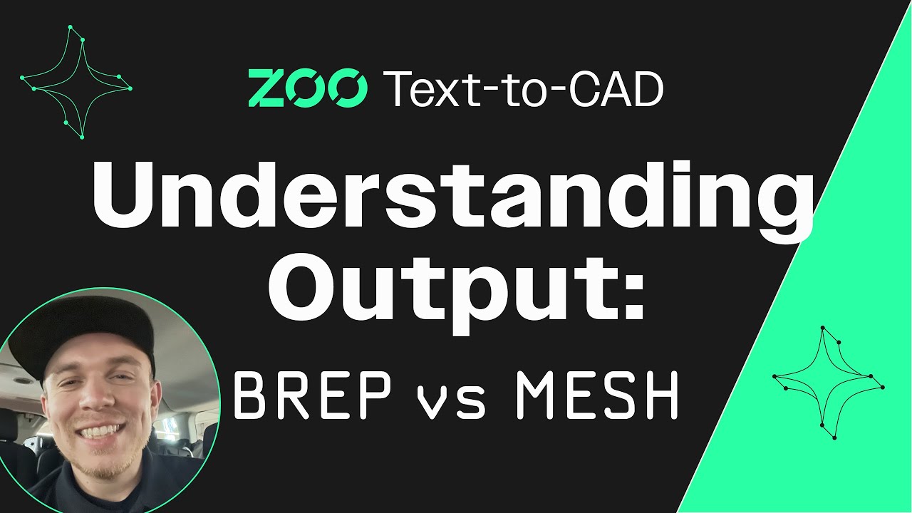 Understanding Output: BREP vs MESH | Zoo Design Studio - YouTube