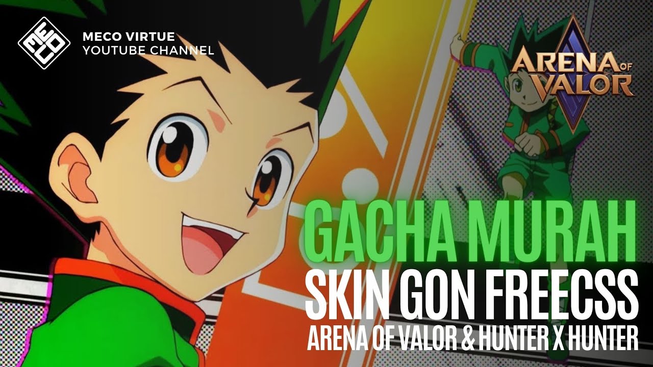 GACHA & REVIEW Gon Freecss x Raz - Arena Of Valor x Hunter X Hunter ...