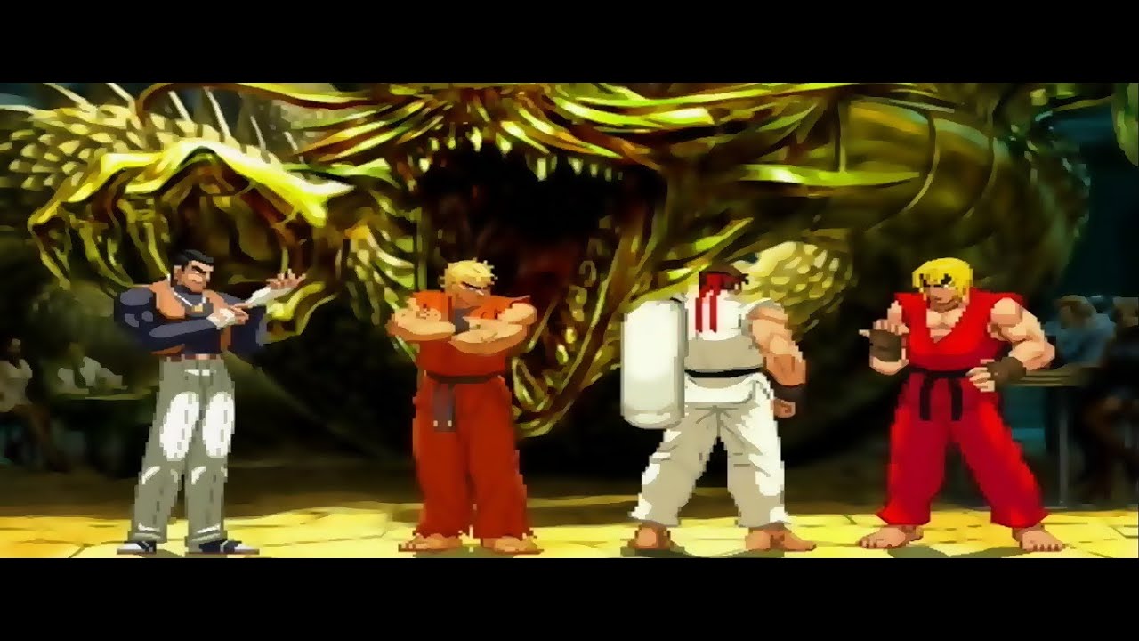 Ryo & Robert vs Ryu & Ken Masters - YouTube