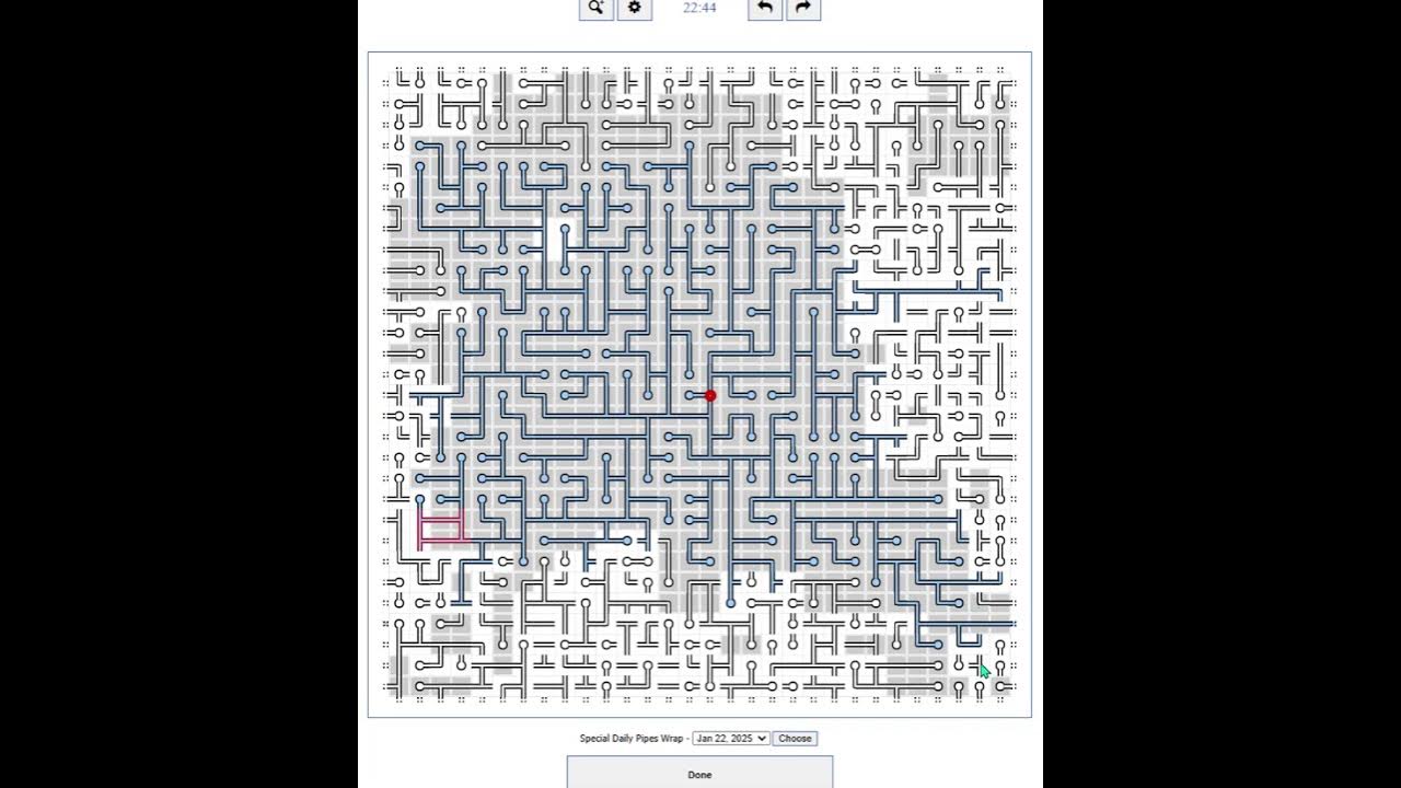22 January 2025 Daily Satisfying, Relaxing Pipes Puzzle Solve - YouTube