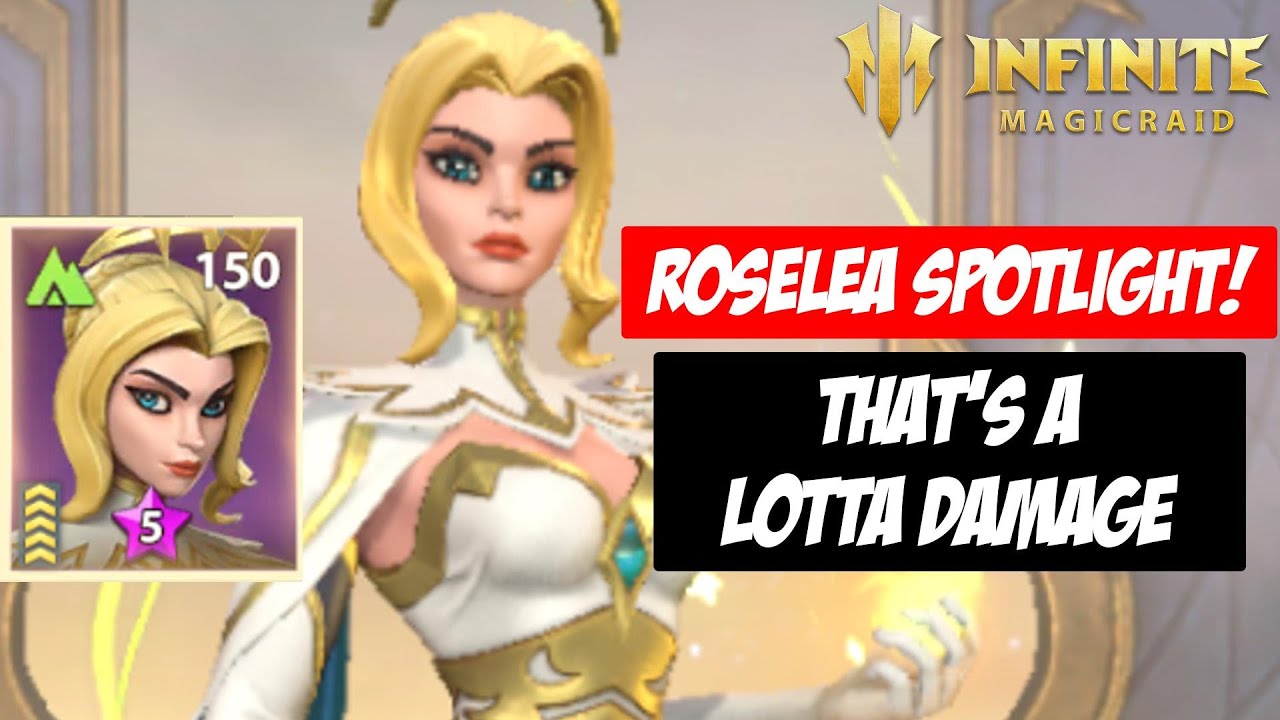 Roselea Spotlight & Review! | Infinite Magicraid - YouTube