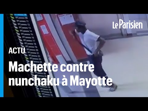 Mayotte : violente bagarre à la machette en plein centre commercial