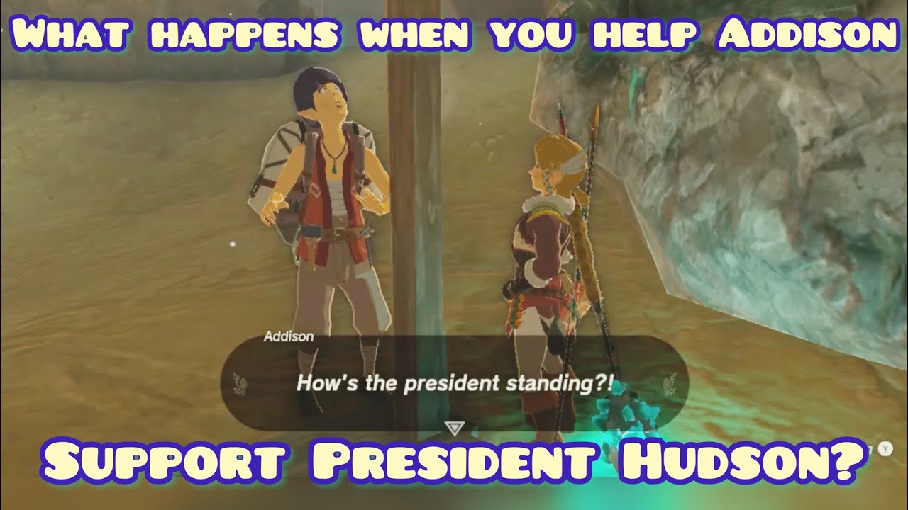 What Happens When You Help Addison Support President Hudson in Tears of ...