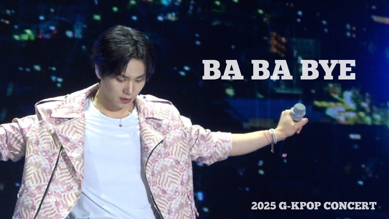 BA BA BYE - ROCKY👋｜2025 G-KPOP CONCERT 250524 - YouTube