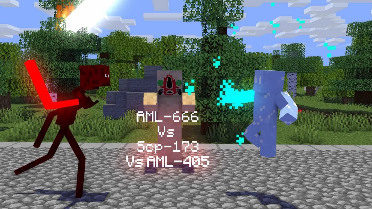 AML-666 Vs SCP-173 Vs AML-405 | Minecraft Animation - YouTube