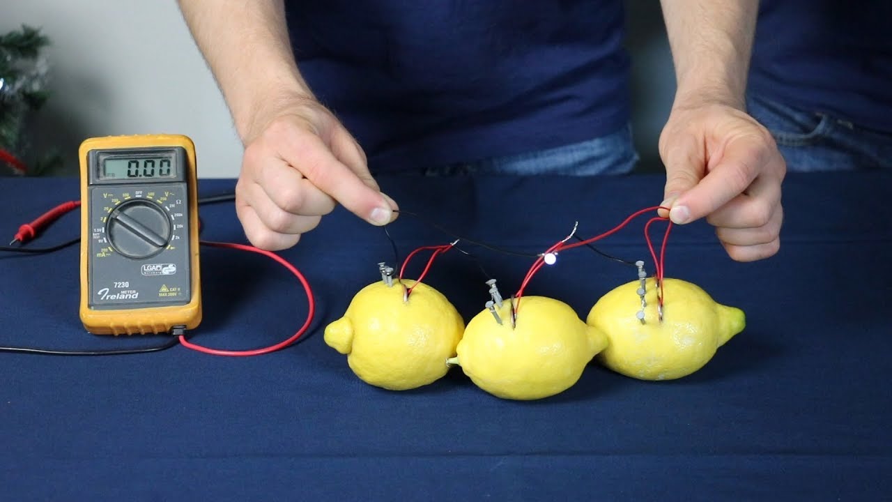14 Hur fungerar ett citronbatteri? – LTH:s julkalender 2019 - YouTube