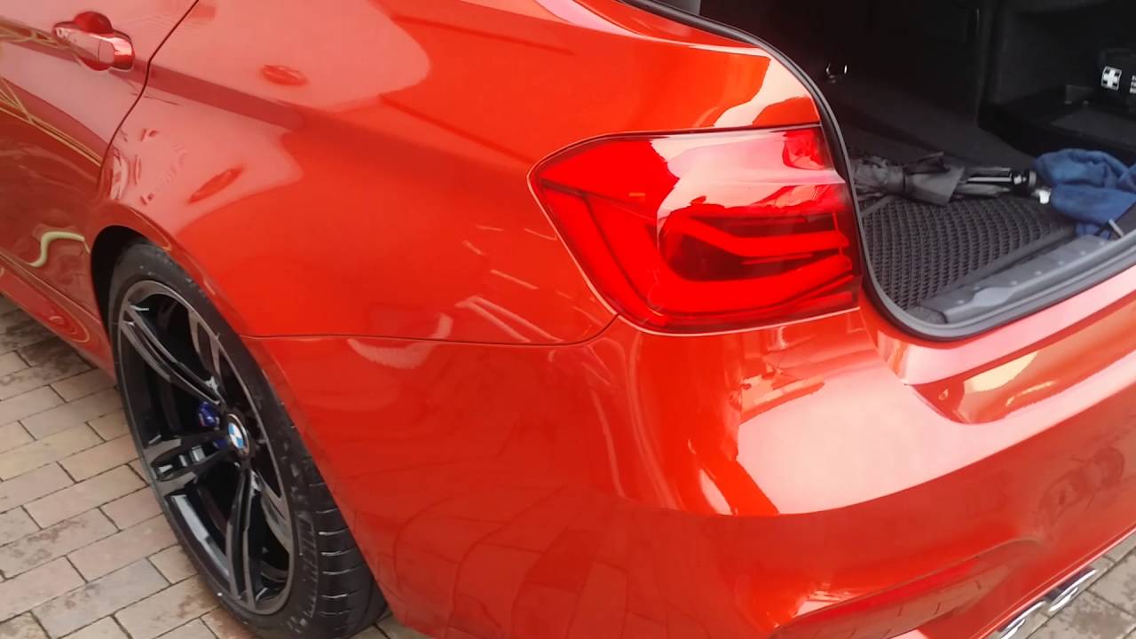 Cleaning the Bmw M3 (F80) (F82) - YouTube