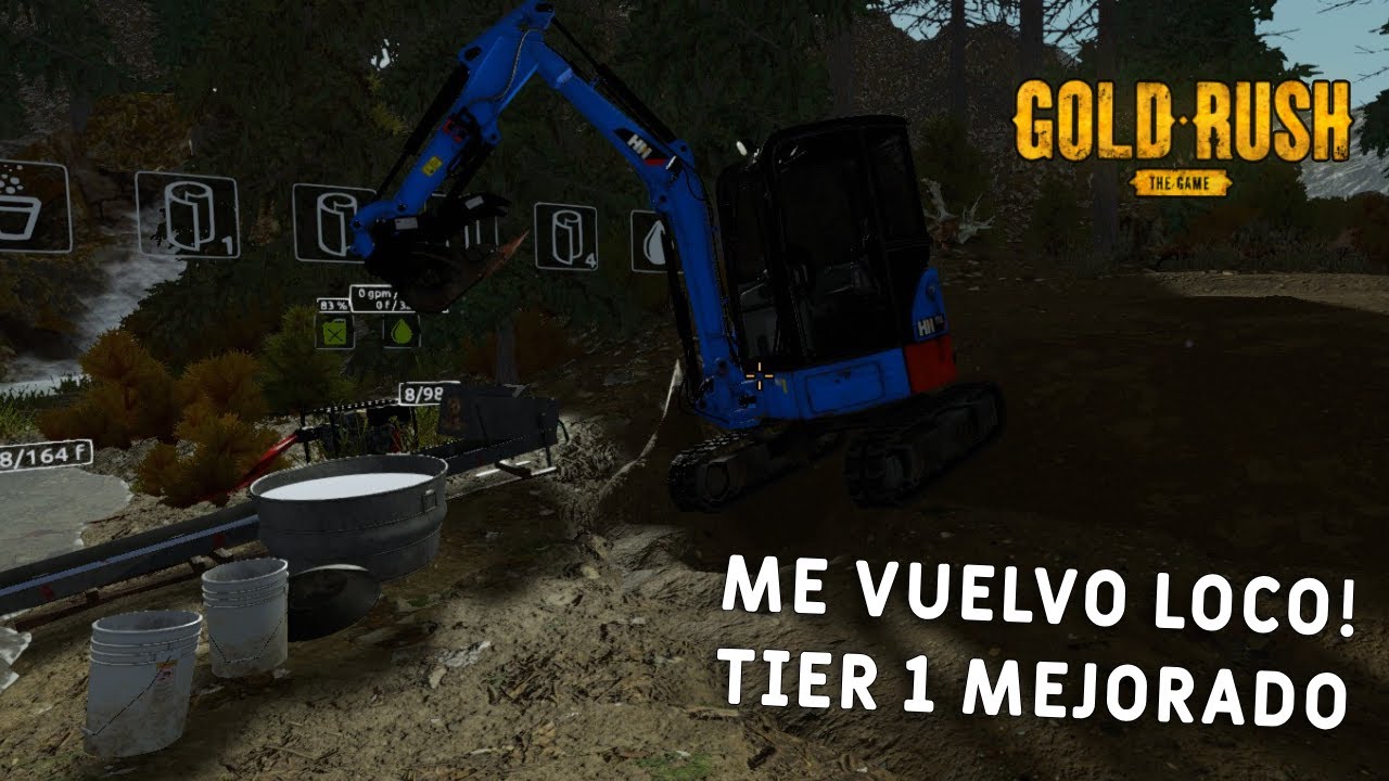 NUEVA MAQUINARIA Y TIER 1 AVANZADO! #2 | Gold Rush/Gold Mining ...