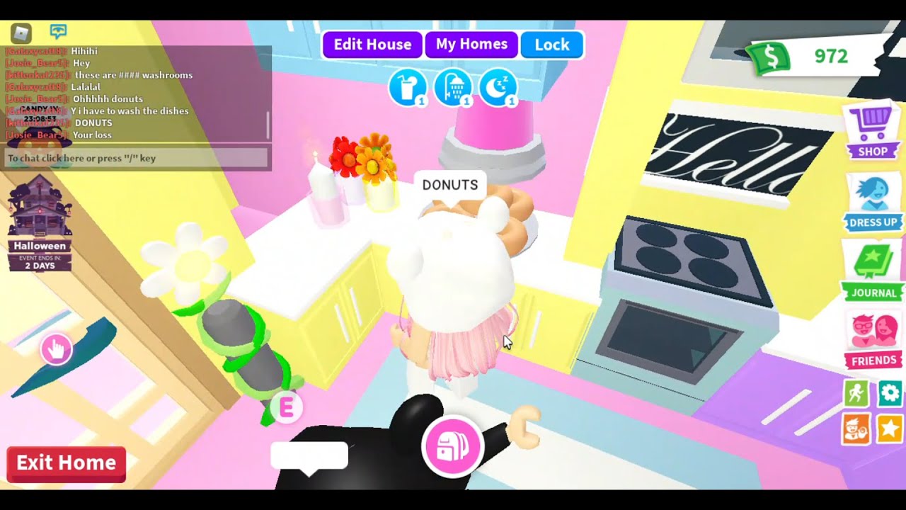 Candy cafe tour Roblox Adopt Me - YouTube