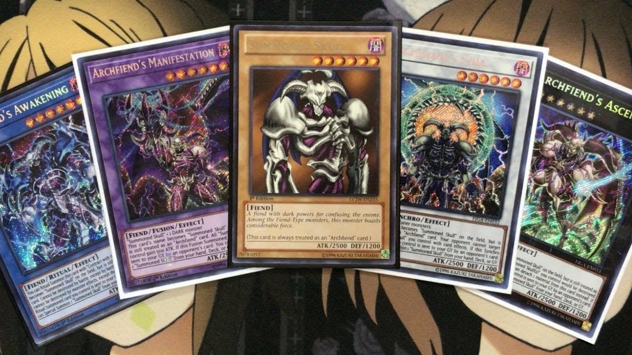 Deck Archfiend Ritual 2021 - Summoned Skull - YouTube