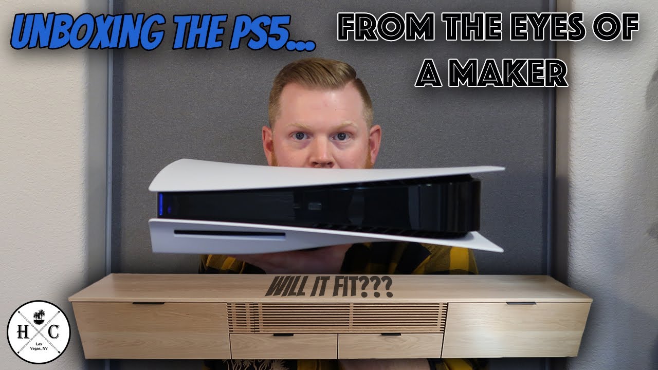 Unboxing The PS5... A Woodworker’s Perspective - YouTube