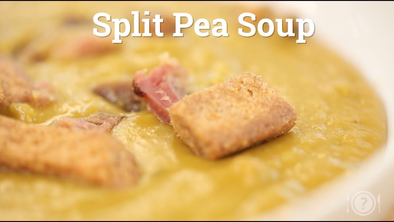 Smoky Split Pea Soup With Ham Recipe - What’s for Dinner? - YouTube