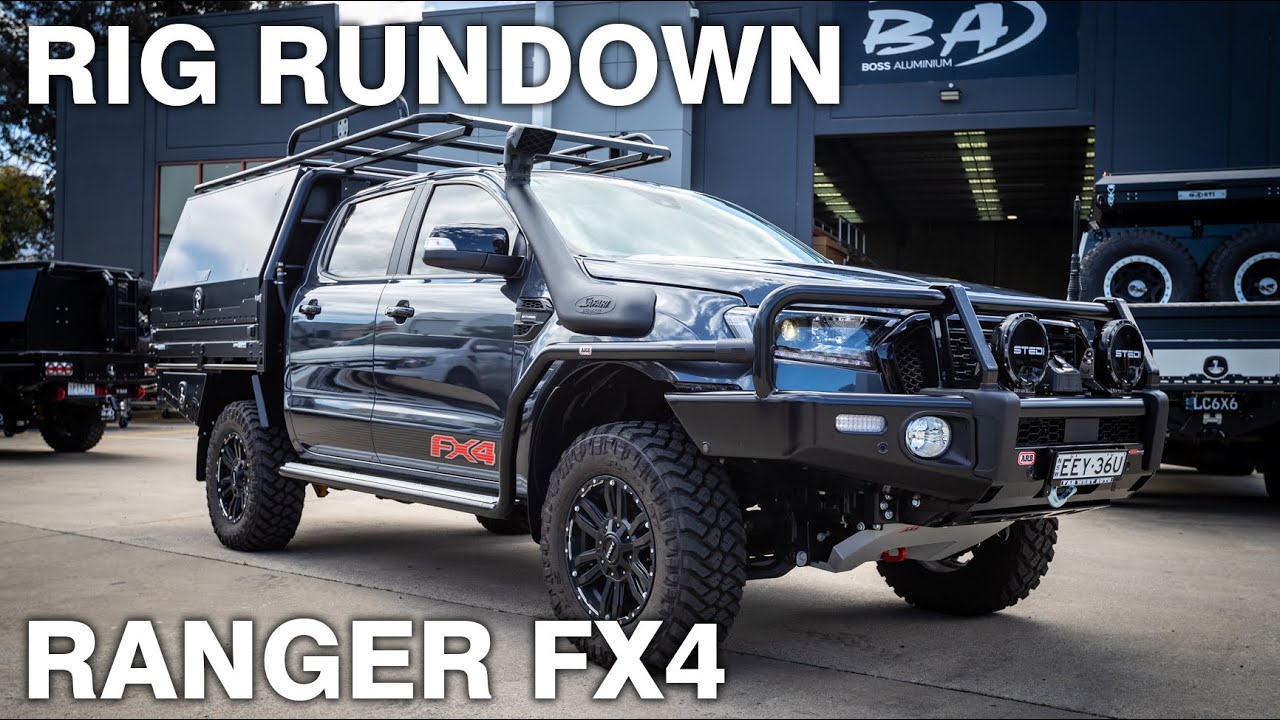 2020 Ford Ranger FX4 Tray & Canopy Rig Rundown | Boss Aluminium - YouTube