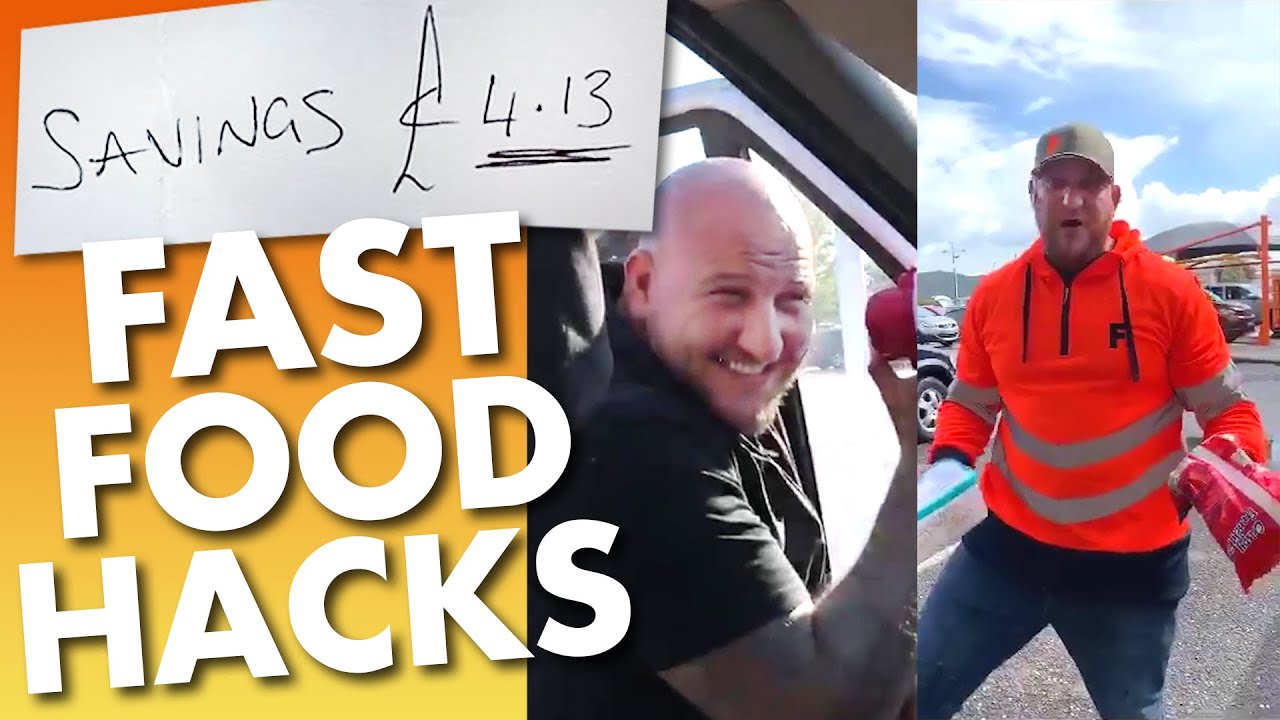 Fast Food Hacks - Megaphone Prank and More! - Compilation 3 - YouTube