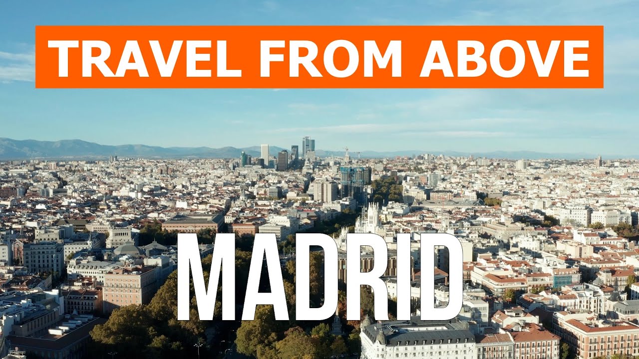 Madrid from drone | 4k video | Spain, Madrid from above - YouTube