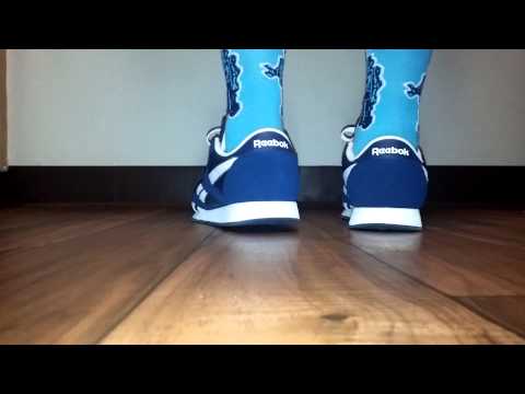 Reebok Classic Nylon On Feet.