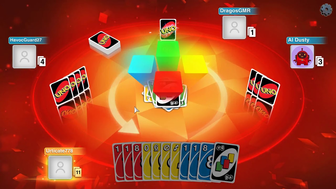 UNO With Gamerstable - AI Dusty Kicks our Asses - YouTube