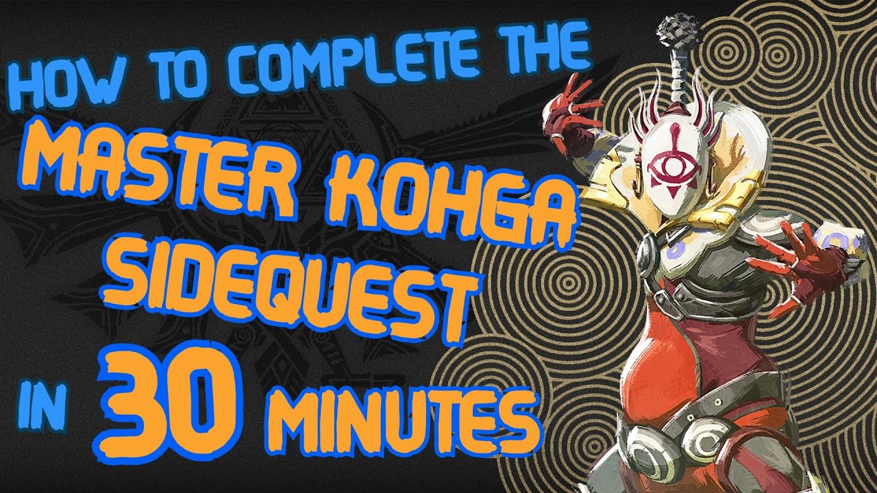 How to Complete the Master Kohga of the Yiga Clan Sidequest | Zelda ...