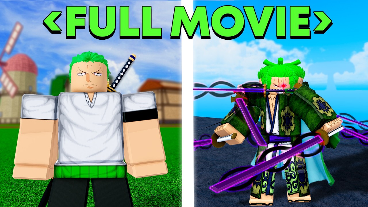 Blox fruits, Noob To Pro as Zoro but all NPCs are Alive! [FULL MOVIE ...