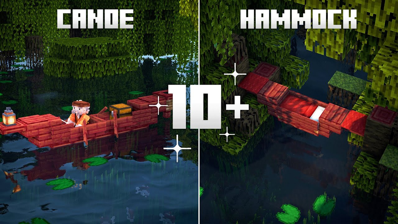 Minecraft: 10+ MANGROVE Build Hacks and Ideas! - YouTube