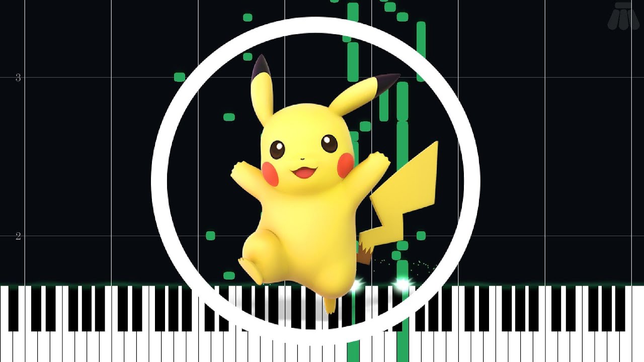 Professor Oak's Laboratory - Pokémon - Intermediate Piano Tutorial ...