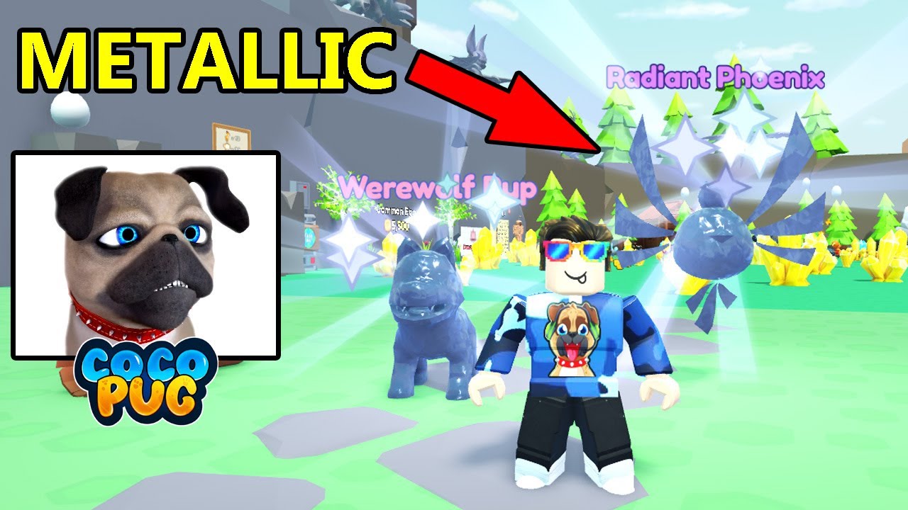 My Second Metallic Pet In Roblox Collect All Pets! - YouTube