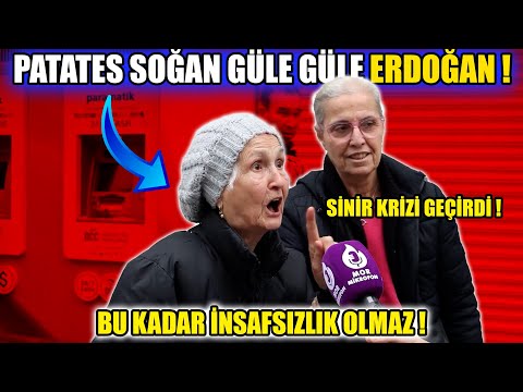 PATATES SOĞAN GÜLE GÜLE ERDOĞAN | SİNİR KRİZİ GEÇİRDİ !