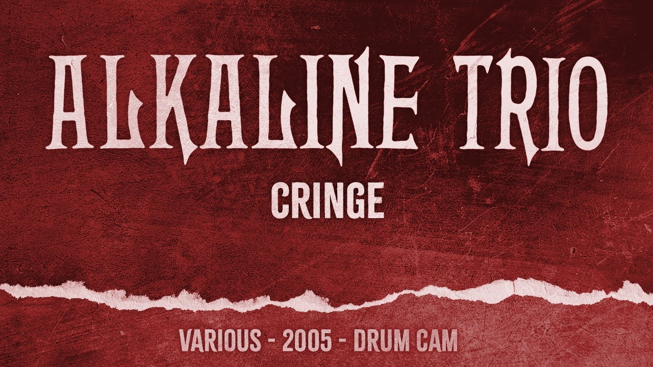 Alkaline Trio - Cringe (Live 2005) - Derek Grant Drum Cam - YouTube