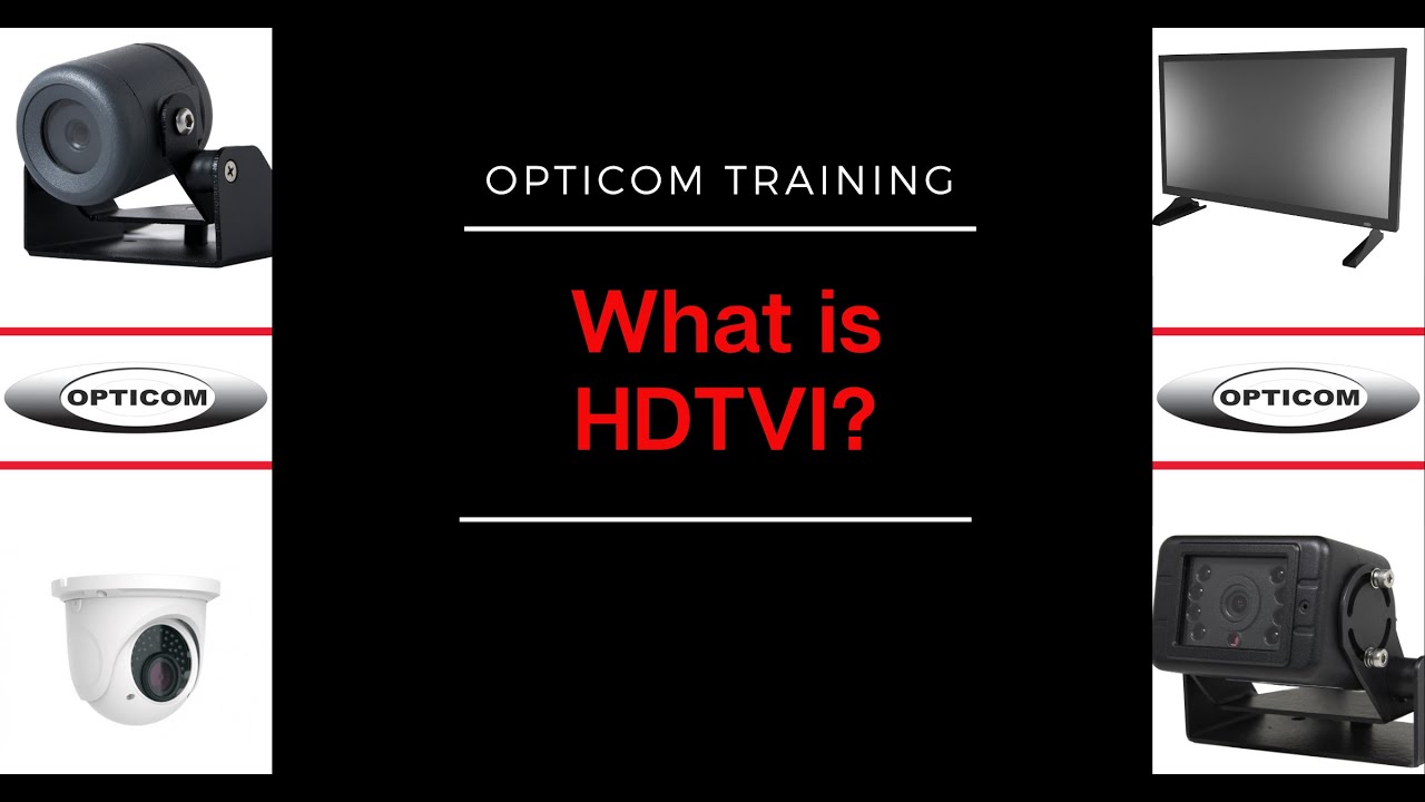What is HDTVI? - Opticom Tech - YouTube