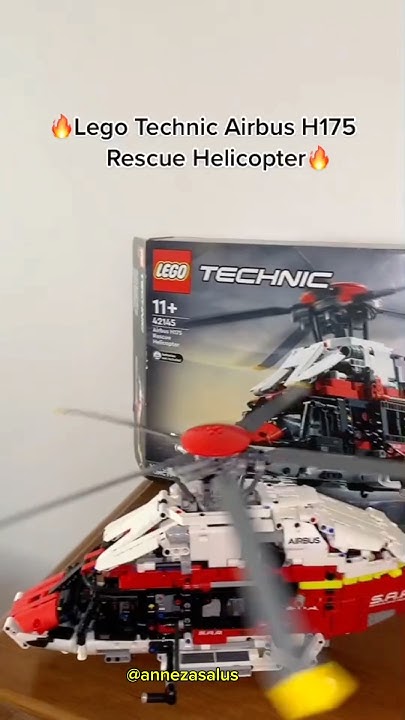 Lego Airbus H175 rescue Helicopter 🚁#lego #legos #airbus #helicopter #legocollection # ...