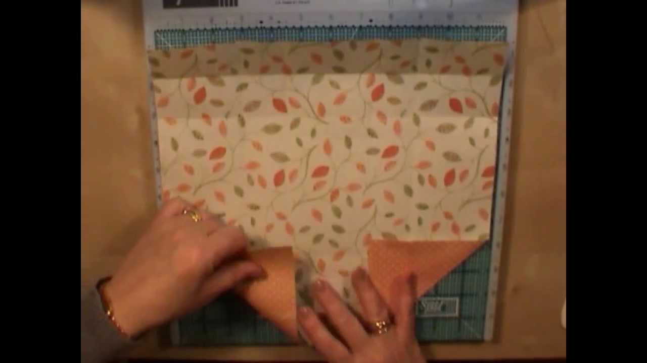 Decorative Box from 1 sheet 12 x 12 paper - YouTube