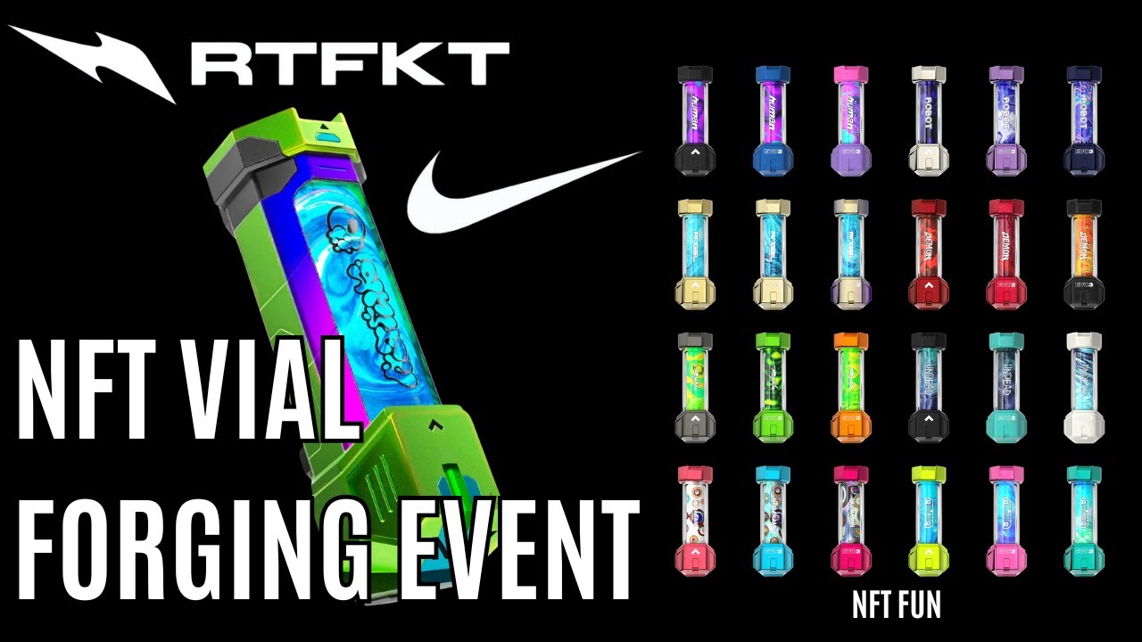 NFT VIAL FORGING EVENT (RTFKT) 🧪🥼 - YouTube