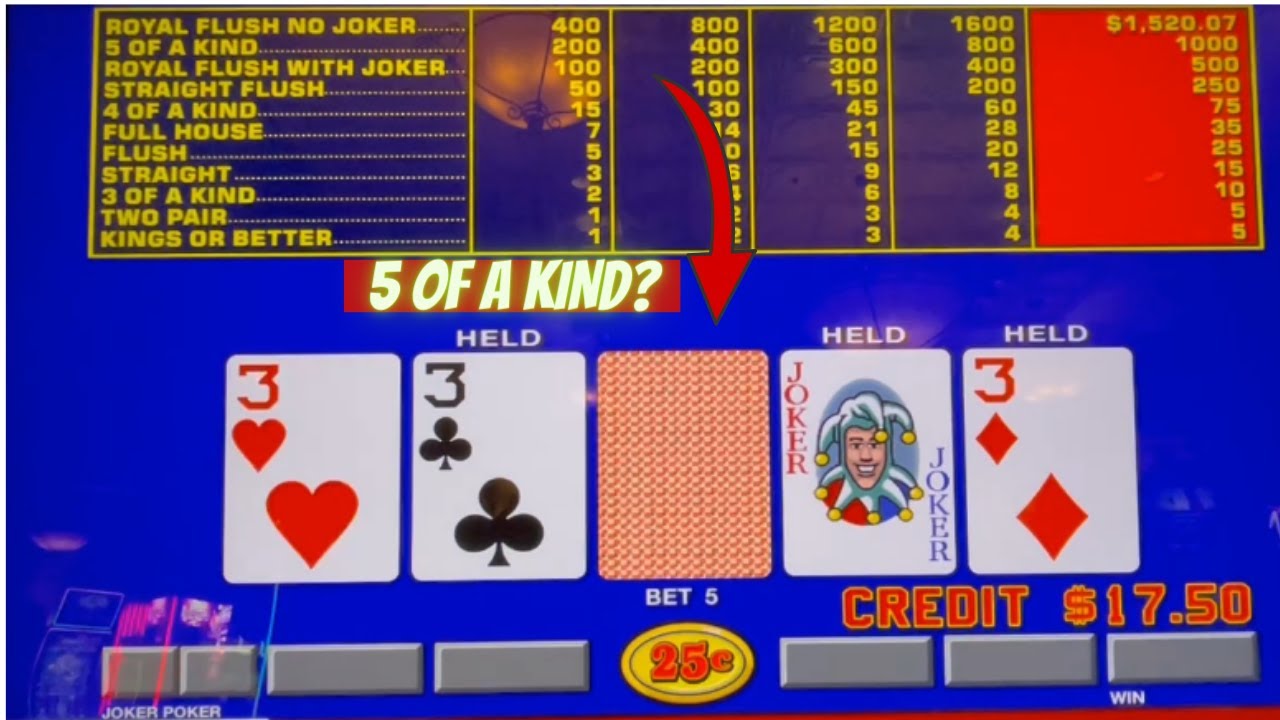 Video Poker: Joker Poker Progressive Play Session - YouTube